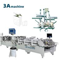 Quality Condition CQT 900YG-2 Mini Folder Gluer for Bottom Lock Gluing of Box Expanded for sale