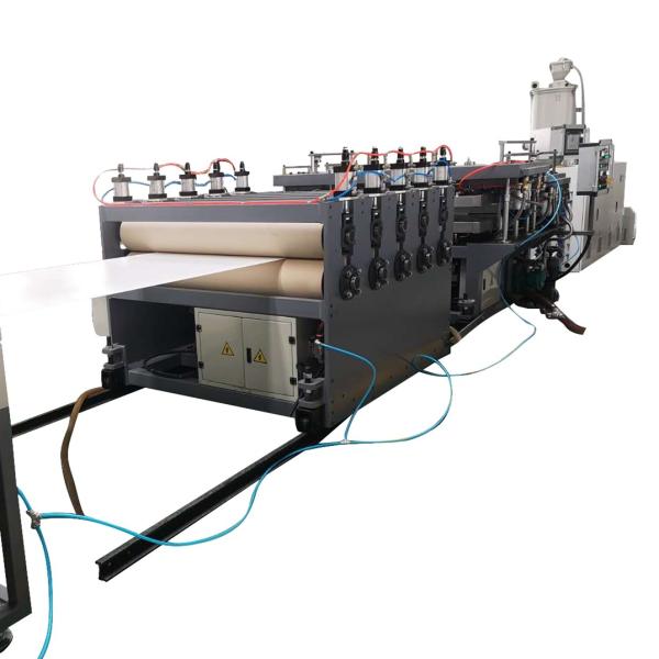 Quality 1000MM Plastic PP Hollow Sheet Extrusion Line PC Polycarbonate for sale