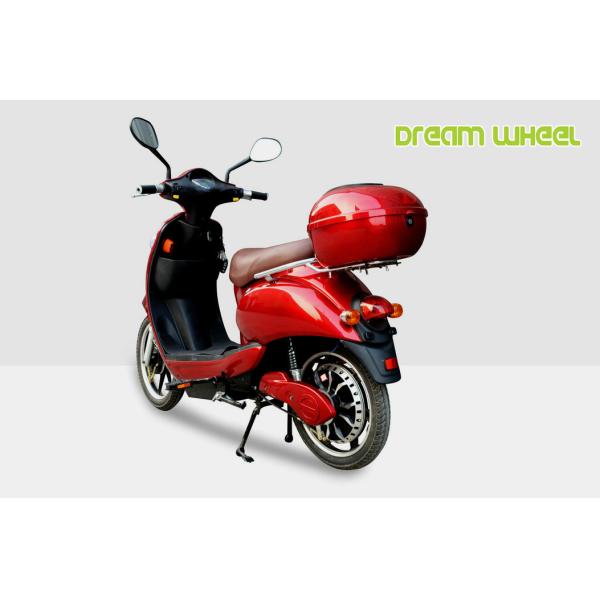 Quality 32km/H Electric Pedal Moped Scooter With 18 Inch 48V 250W Motor for sale