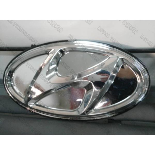 Quality Automotive Logo Board Vacuum Metalizing Services , UV Base and Top Coating High for sale