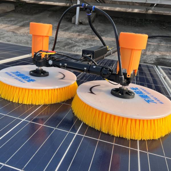 Quality End Dual Supply Version Solar Panel Cleaning Brushing Customization and for sale