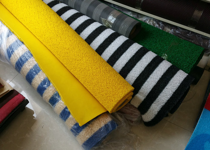 Quality 8-15mm Thickness Virgin PVC Coil Mat with Foam Backing for Durable PVC Coil for sale