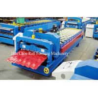 Quality Wall Panel / Glazed Tile Roll Forming Machine , Auto Cold Roll Forming Equipment for sale