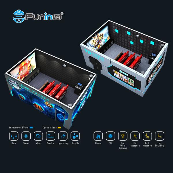 Quality Electrical System 5D Movie Theater Digital Projection 500kg Capacity for sale