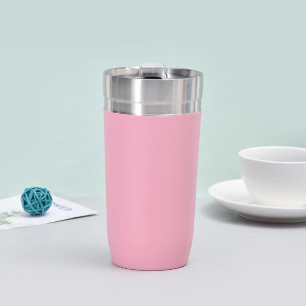 Quality Production Stainless Steel Water Bottle 16oz Vacuum Insulated Straight Cup Tumbler for sale