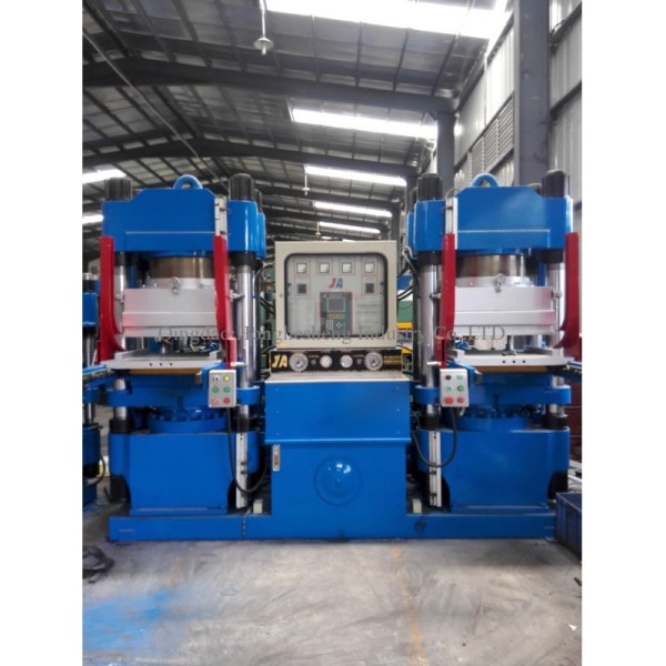 Quality Double Rubber Plate Vulcanizer Press PCL Controlled 1200x1200 mm for sale