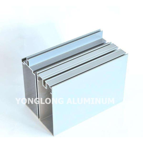 Quality Spray Powder Coated Aluminum Curtain Wall Profile Length Customized for sale