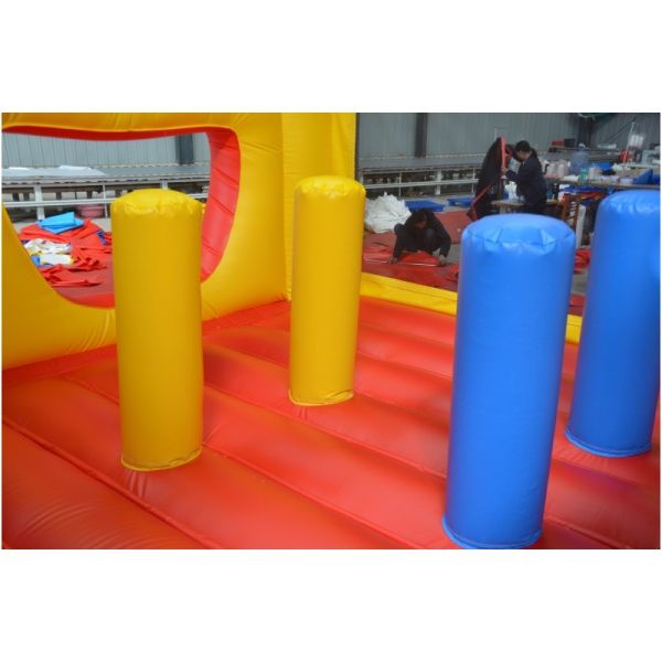 Quality OEM Accepted Design Pikachu Inflatable Bouncer Air Water Slide Jumping Bouncy for sale