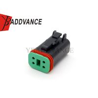Quality DT06-4S-P012 DT 4 Way Deutsch Plug Connector Black for sale