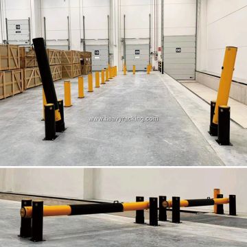 Quality Warehouse Dock Gate Anti-Collision Guardrails Warehouse Safety Barrier Traffic for sale