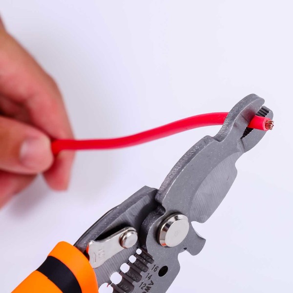 Quality 200mm Insulated Cable Stripper Pliers Electrical Wire Cutter Tool for sale