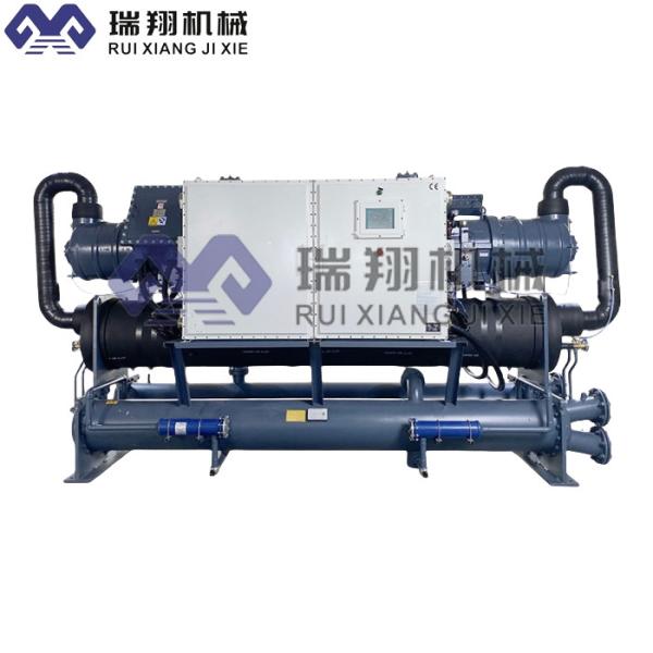 Quality 380V/50Hz Air Cooled Scroll Compressor Chiller With PLC Control System for sale