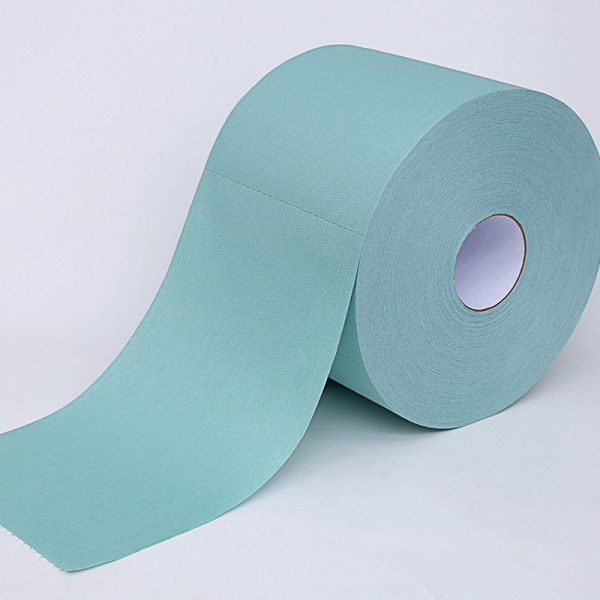 Quality Large Green Horseshoe Pattern Wiping Cloth for Machinery Oil Absorbing and Rail Transit Cleaning for sale