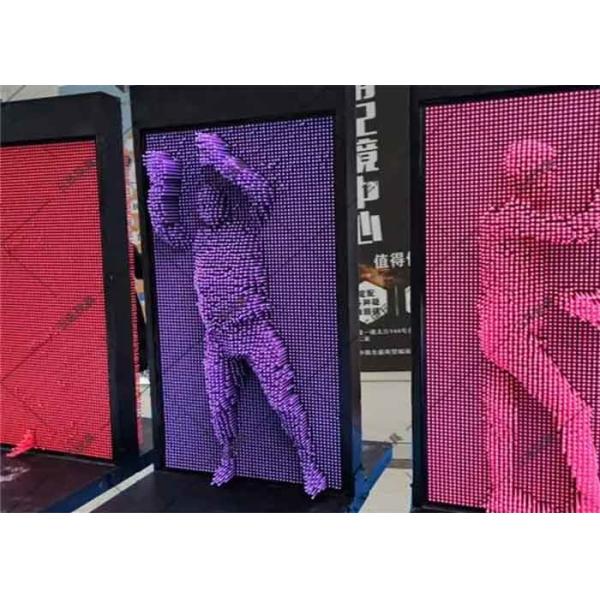 Quality Tablero Art Pin Wall 3D Public Impression Board For Playground for sale
