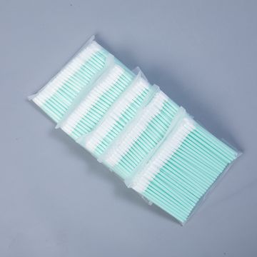 Quality 100% Polyester Plastic Cotton Swabs 70 Mm Total Length No Chemical Reaction for sale