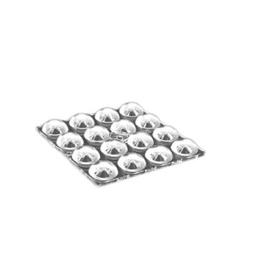 Quality Large Beam Angle LED Light Lens Square Type V 120 Degree For Flood Lighting for sale