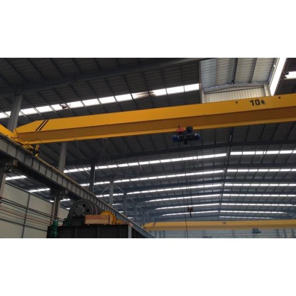 Quality Q235 Steel Explosion Proof Single Beam Overhead EOT Crane LB Type for sale