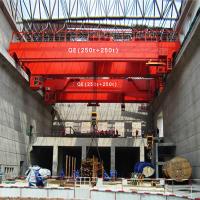 Quality Customized 20t+20t QE Type Double Girder Bridge Crane with Double Mobile Hoist for sale