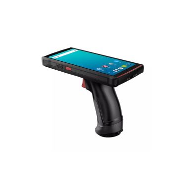 Quality Mobile 4G Wifi Android RFID Data Collector PDA UHF Handheld Reader With Barcode for sale