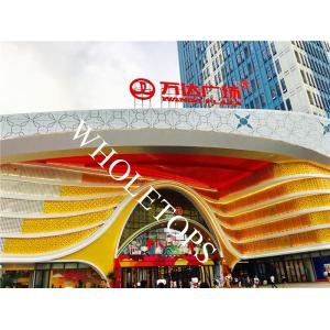Quality 1.5MM To 8.0MM Laser Cut Decorative Metal Panels For Shopping Mall for sale