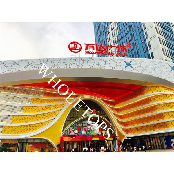 Quality 1.5MM To 8.0MM Laser Cut Decorative Metal Panels For  Shopping Mall for sale