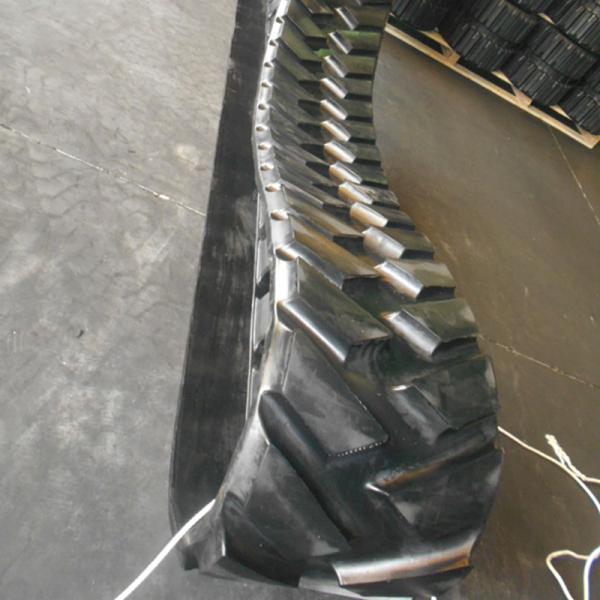 Quality 460x225x36 Asphalt Paver Rubber Track Rubber Crawler Construction Machinery for sale