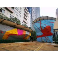 Quality Training Gym Climbing Wall Bouders Outdoor Galvanizing Steel For Adult for sale