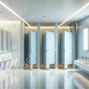 Quality High Pressure Laminate Toilet Partition Wall Easy And Fast Installation Scratch for sale