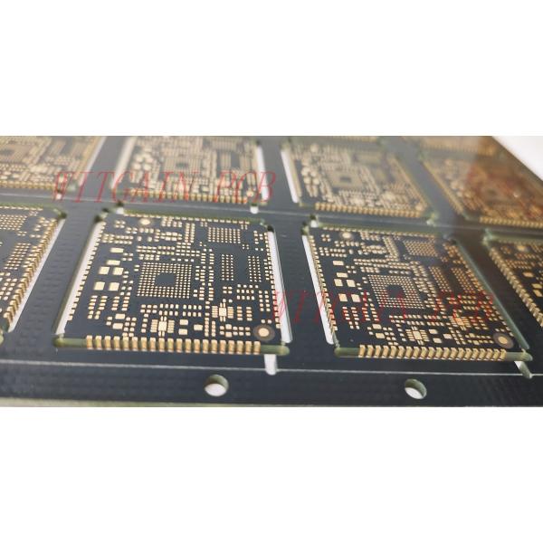 Quality Black Multi Layer Circuit Board / FR4 TG170 Gps Tracker Circuit Board for sale