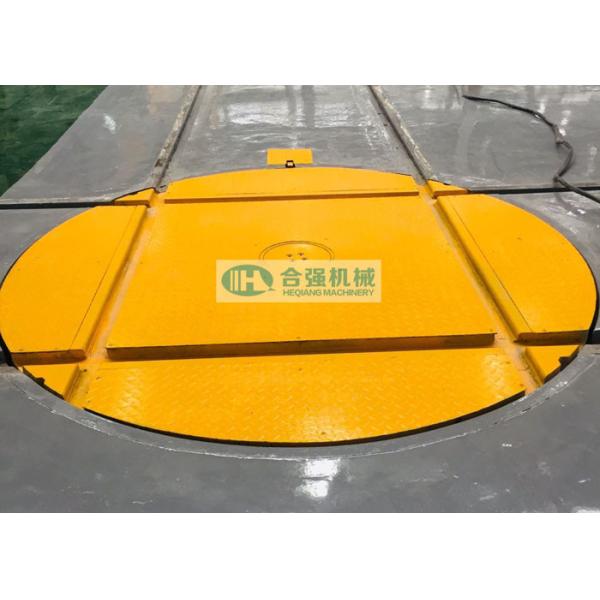 Quality 8 Ton 2300mm Railway Turntable For Transfer Wheelsets for sale