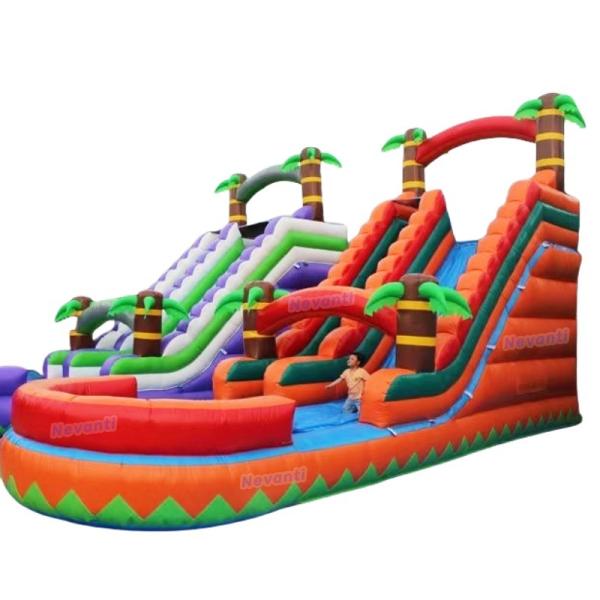 Quality School Occasion Inflatable Castle with Slide and Balloons Repair Kit Accessory for sale