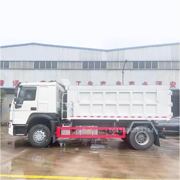 Quality Export HOWO Euro 2 Standard Dump Car With 266 HP Engine Tipper Self Loading for sale