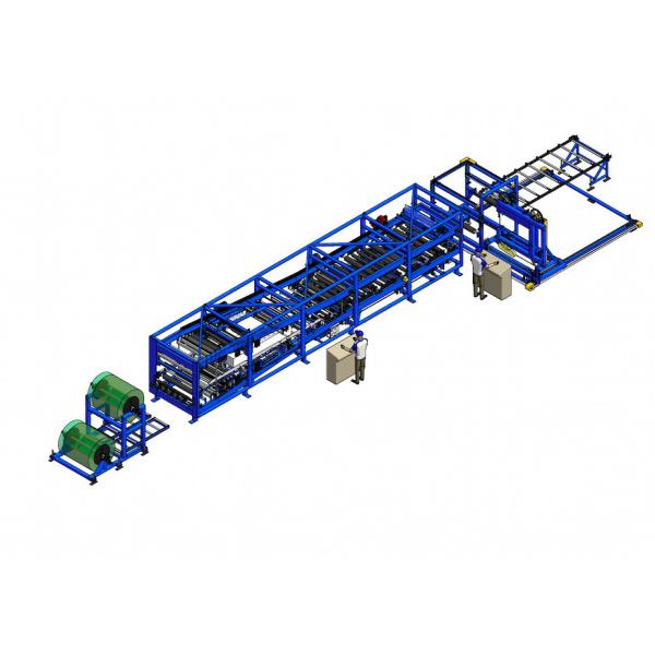 Quality Chrome Coating House Wall 0.3mm EPS Sandwich Panel Machine for sale