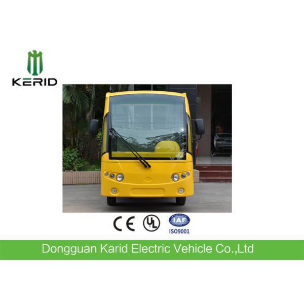 Quality Low Speed 48V 5KW Mini Electric Sightseeing Car / 8 Seats Electric Shuttle Bus for sale
