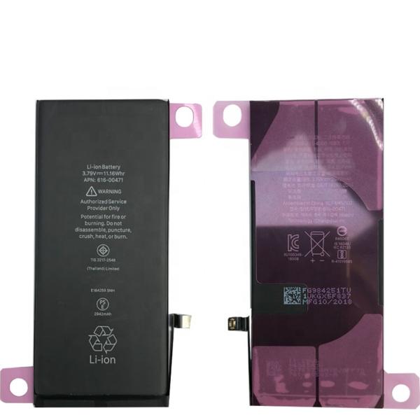 Quality TI PCB Iphone XR Battery , 45g Iphone XR 2942 mAh Battery for sale