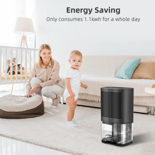 Quality 2L Moisture Absorber Smart Household Room Air Mini Dehumidifier for sale
