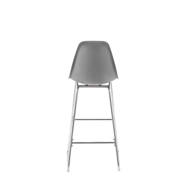 Quality European Bar Stool Chair Stainless Steel Leg Minimalist Coffee Bar Furniture for sale