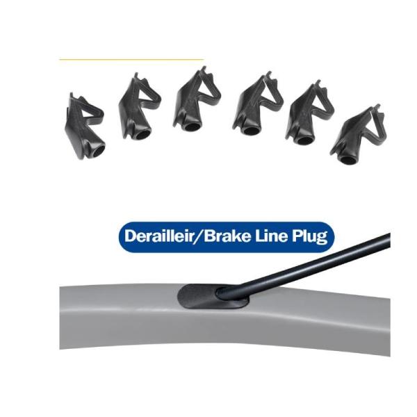 Quality Mountain Road Bike Rear Derailleur Brake Cable Housing Rubber Plug for sale