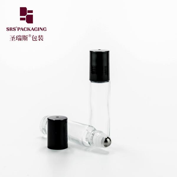 Quality Empty cosmetic 10ml mold roll on luxury glass perfume bottles for sale