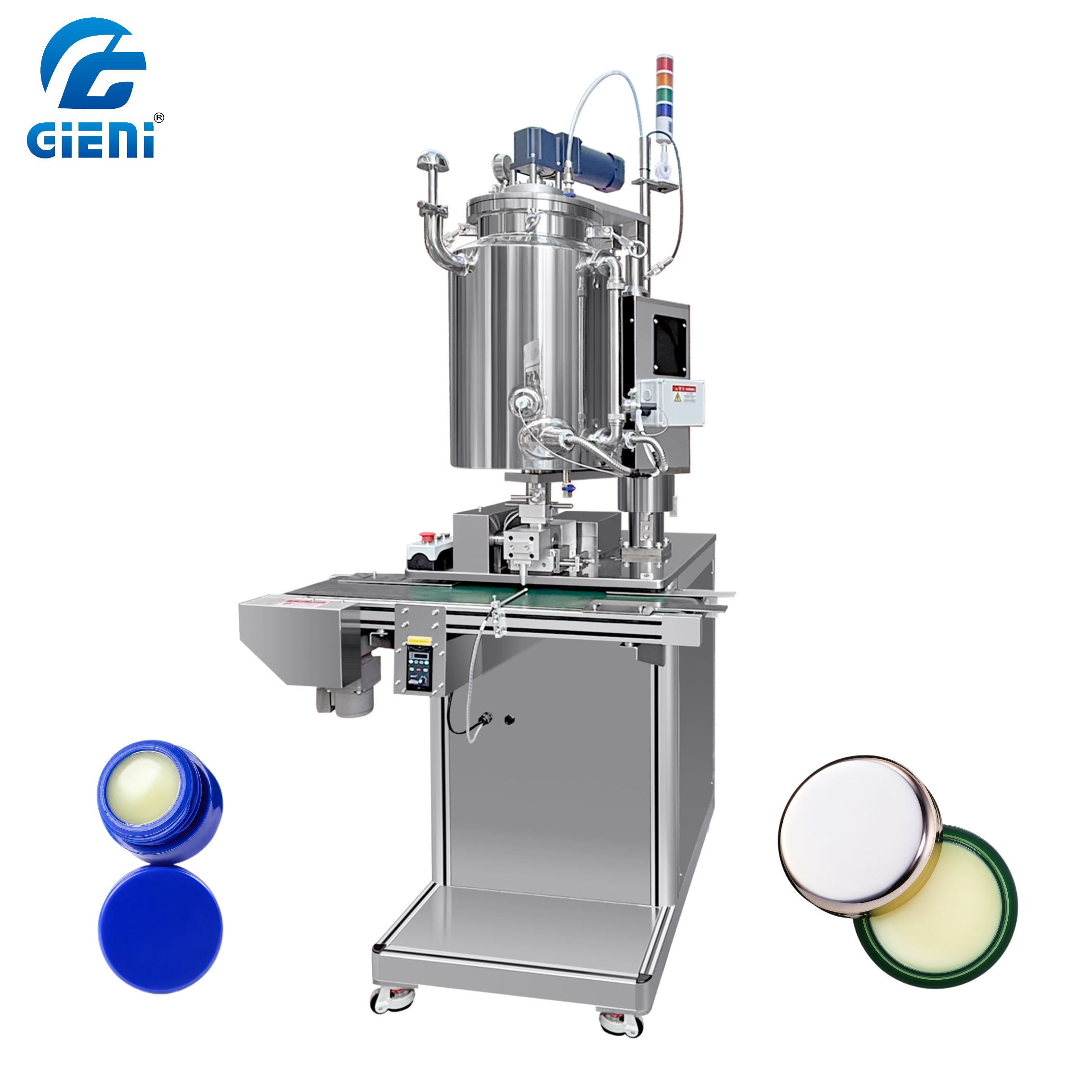 Quality Single Nozzle Lip Gloss Filling Machine 2-14ml Volume Simple Operation for sale