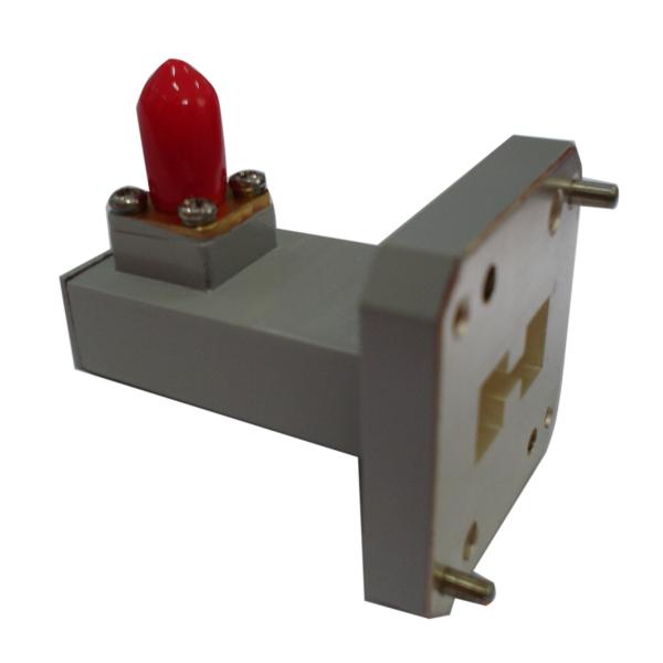 Quality Double Ridged Wavegudie To Coaxial Adapter N/SMA for sale