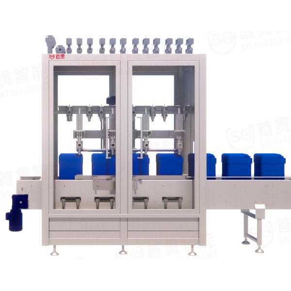 Quality Touch Screen 7 Inch Automatic Shampoo Filling Machine Simple Maintenance for sale