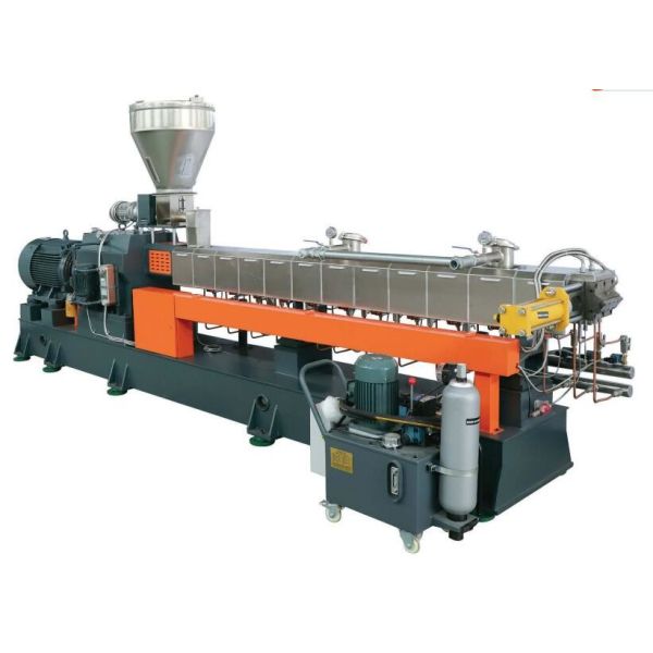 Quality High Capacity Double Screw Extruder Machine For Plastic Granulator 350kg/H Capacity for sale