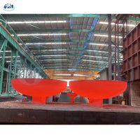 Quality Carbon Steel Hot Formed Semi Ellipsoidal Tank Heads 2:1 for sale
