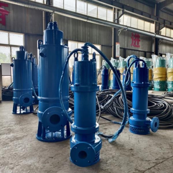 Quality 22kW Electrical Three Phase Submersible Pump For Flood Drainage Dewatering Pump for sale