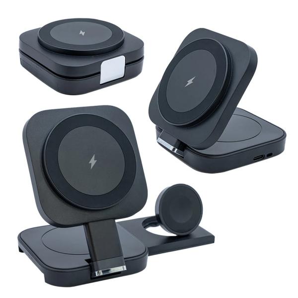 Quality Lightweight 3 In 1 Travel Charger With Horizontal And Vertical Screen Function for sale