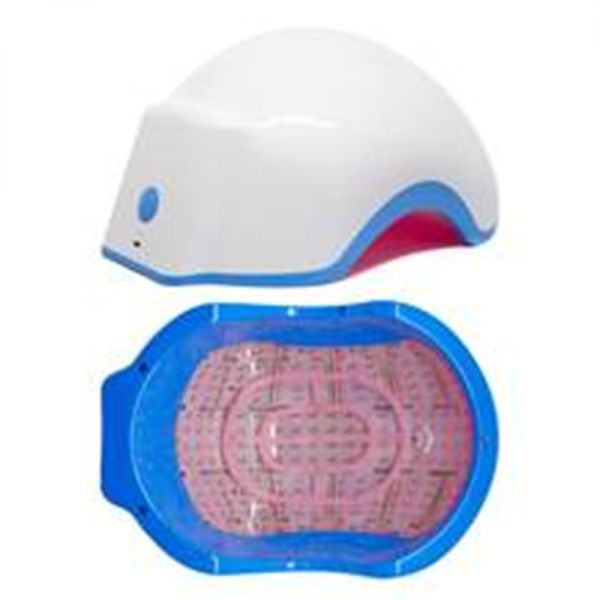 Quality Beauty Center Hair Growth Machine / Hair Growth Helmet 650nm Laser Wavelength for sale