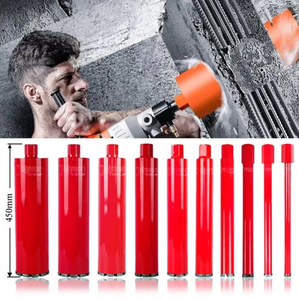 Quality Drilling Tools OD32-350mm Concrete Diamond Core Drilling Bits For Masonry & for sale