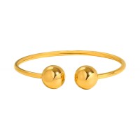 Quality Women Thin Open Cuff Bracelets Gold Diamond Shape Adjustable Third Party for sale