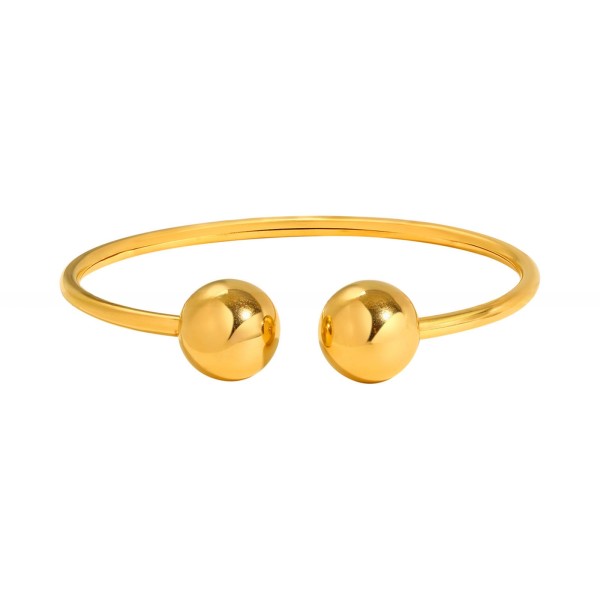 Quality Women Thin Open Cuff Bracelets Gold Diamond Shape Adjustable Third Party Appraisal for sale